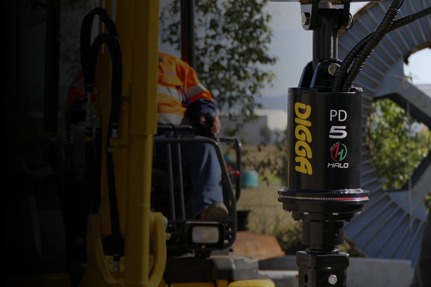 Digga TPE 16K - Telescopic Skid Steer Mount – Rev-Pile Inc. – Rev-Pile™